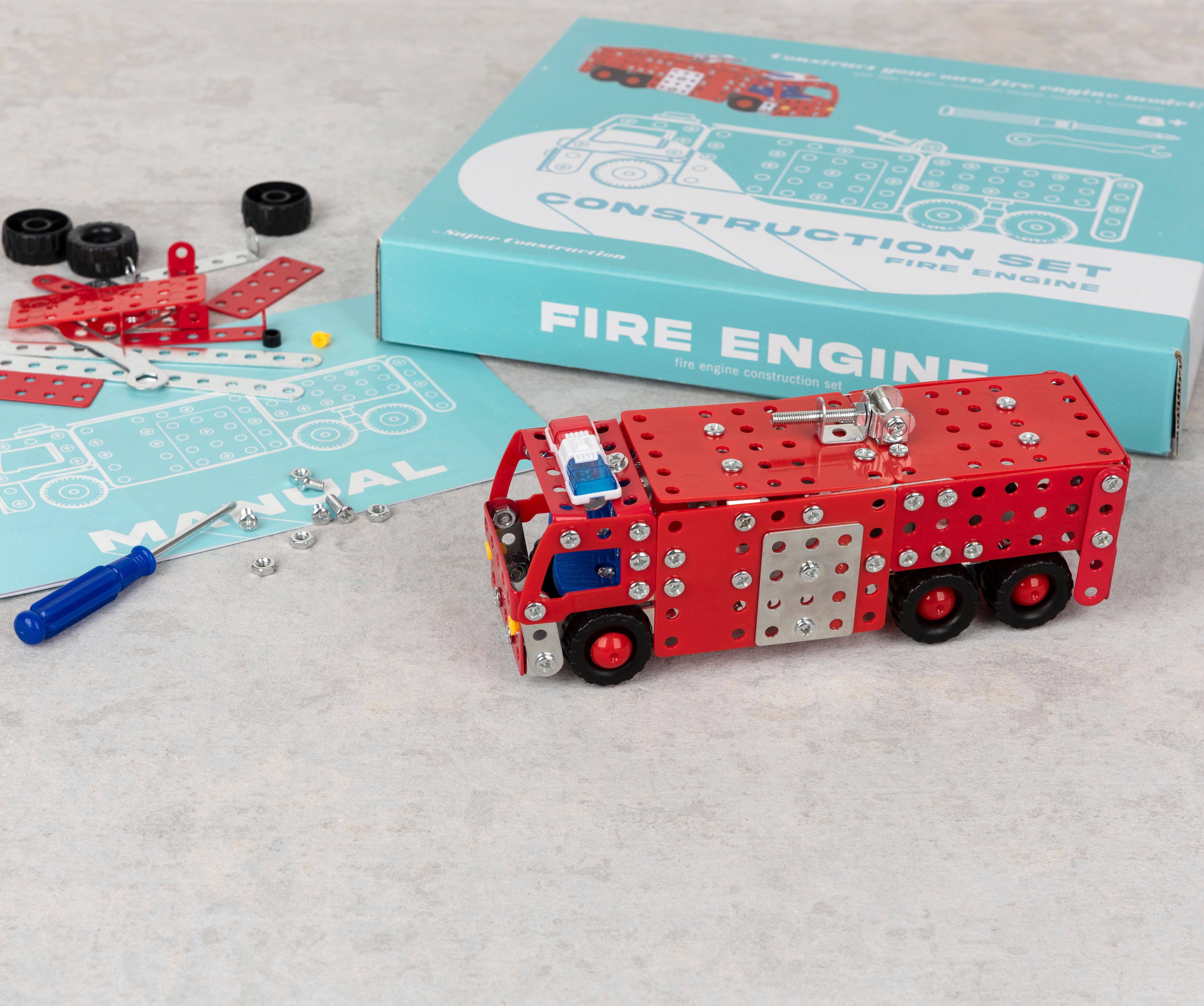 Large Construction Set - Fire Engine – Fire Fighters Charity Shop
