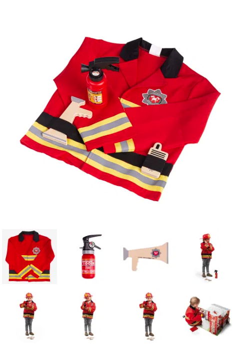Firefighter Childrens Costume – Fire Fighters Charity Shop