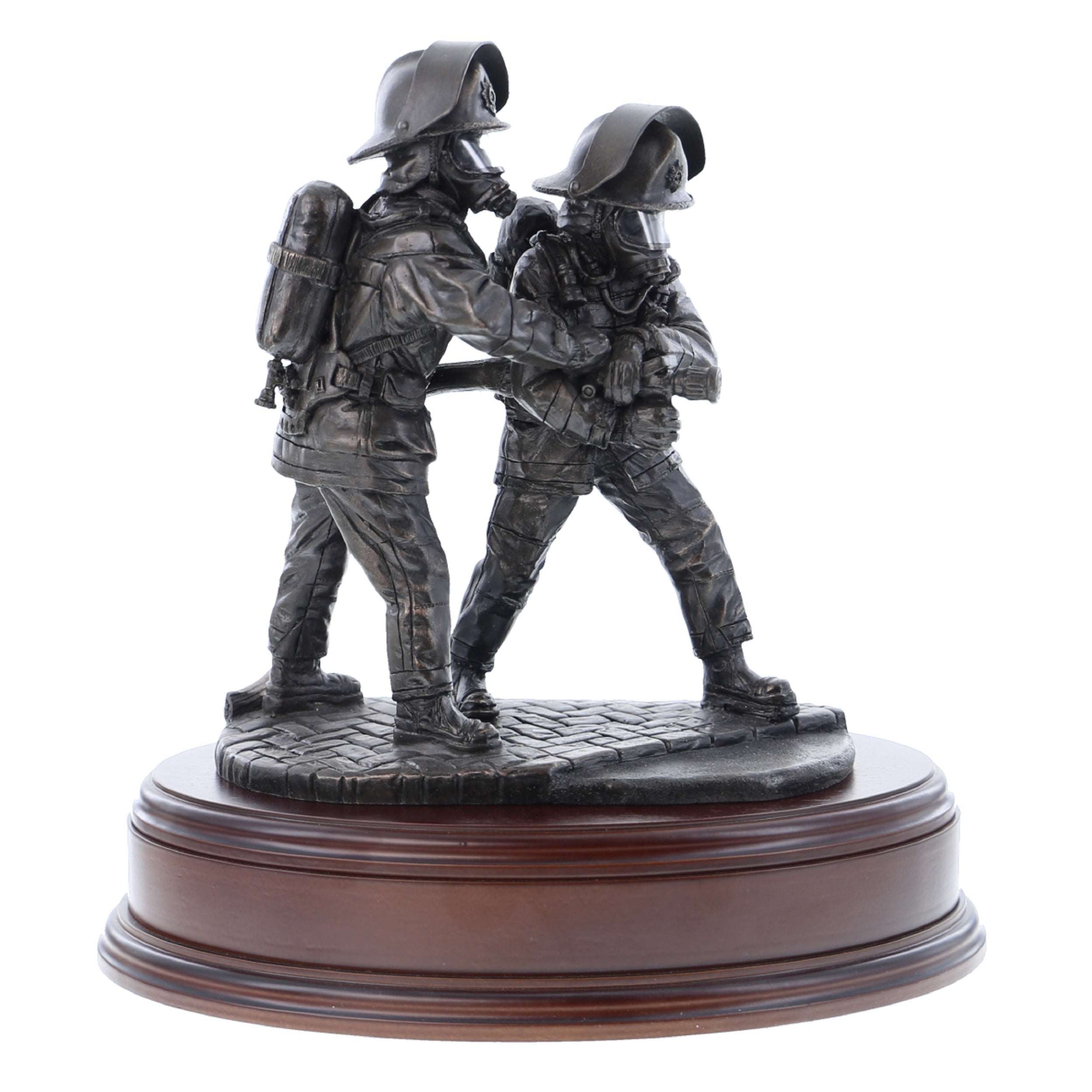The Branch - Pair of Firefighters with Hose - B432 – Fire Fighters ...